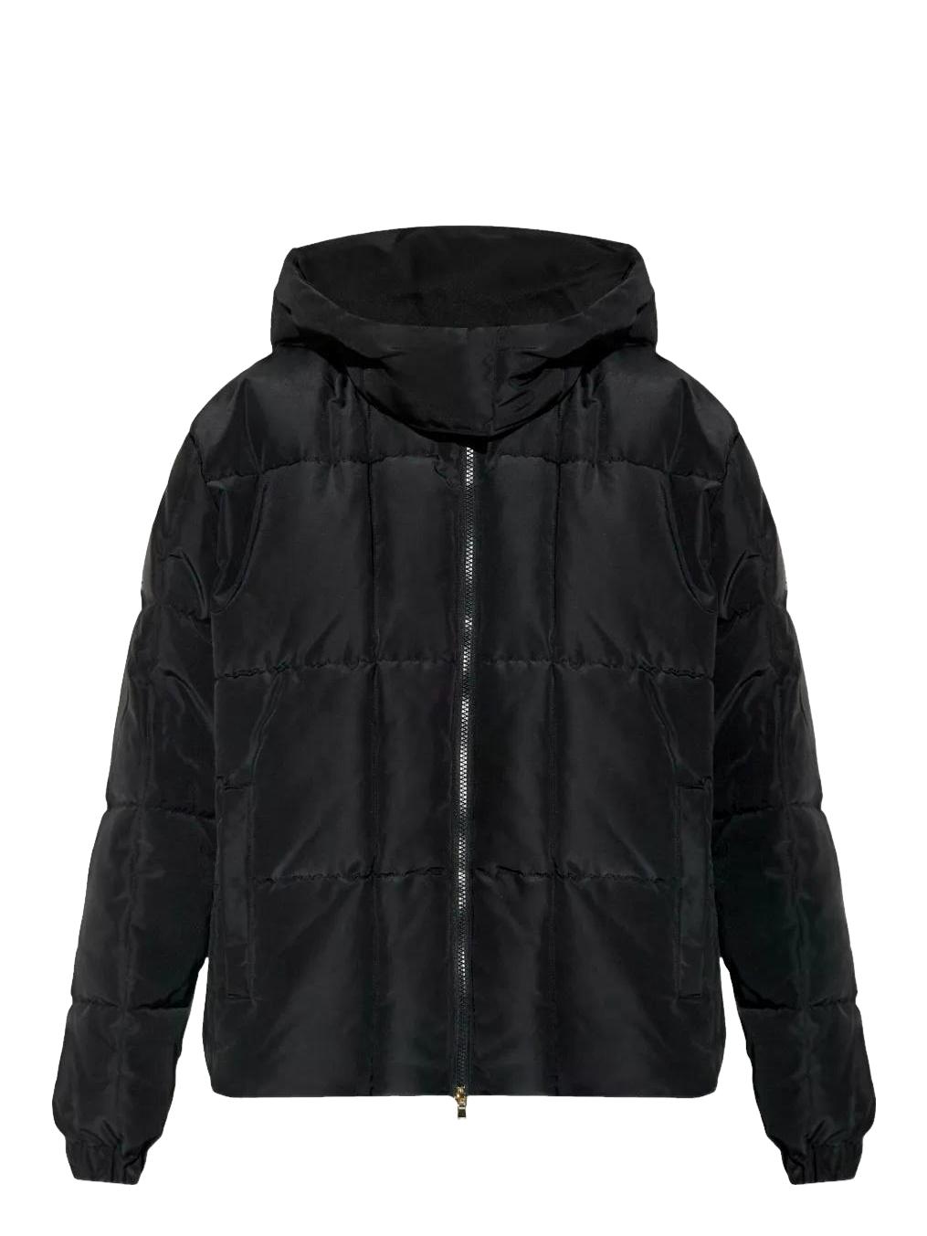 EA7 Logo-Print Puffer Jacket